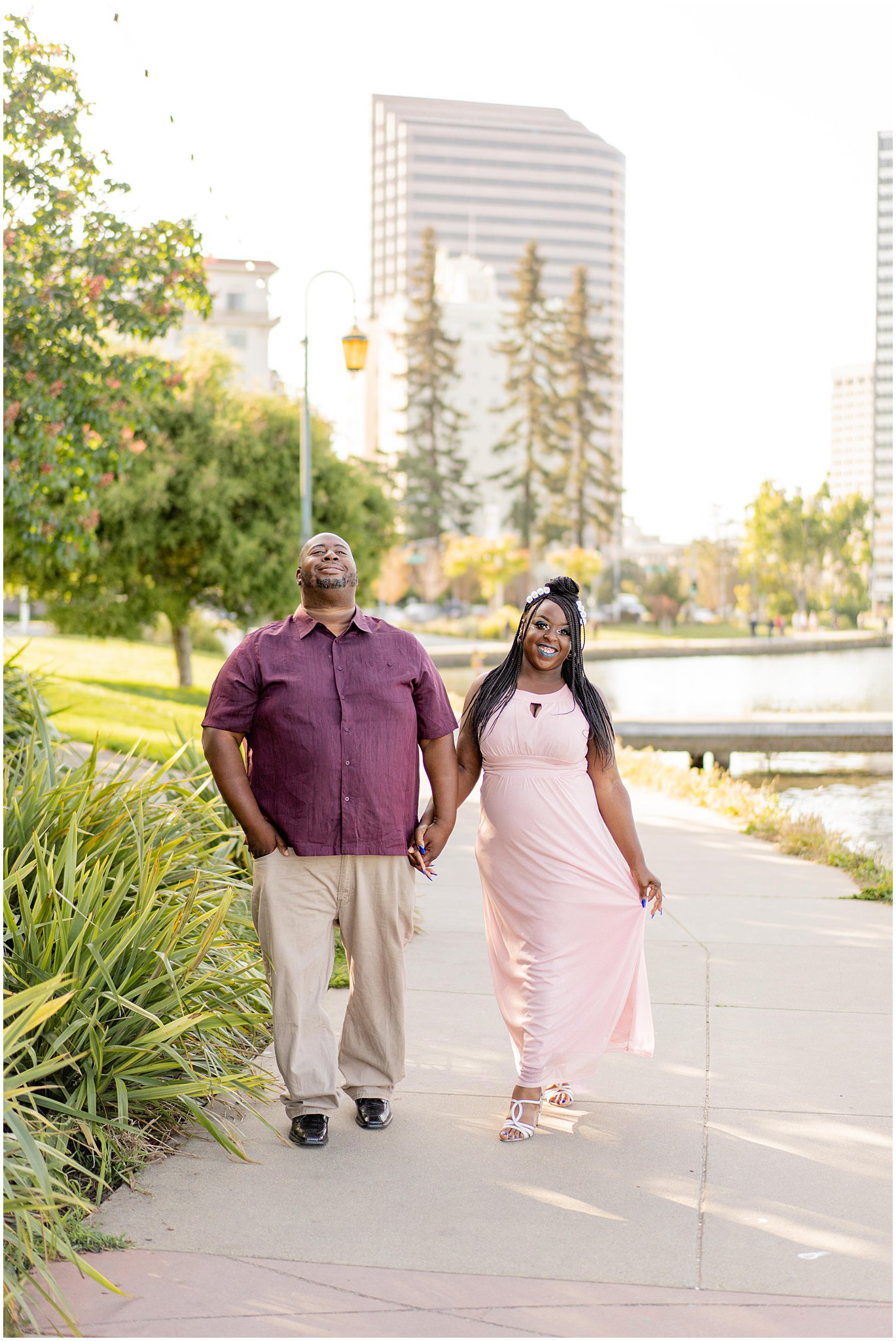 Lake Merritt Engagement Photos | Oakland Wedding Photographer